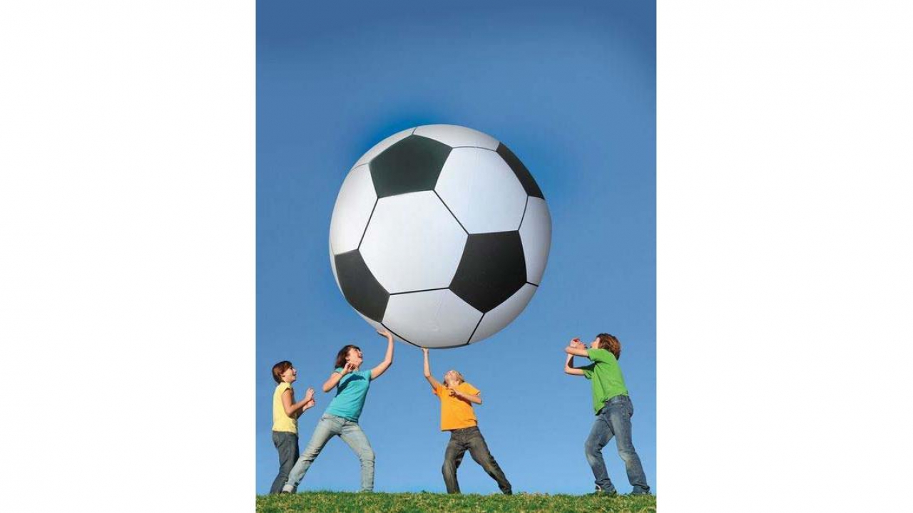 Ballon De Foot Xxl Ø 1 8m Cadeaux24