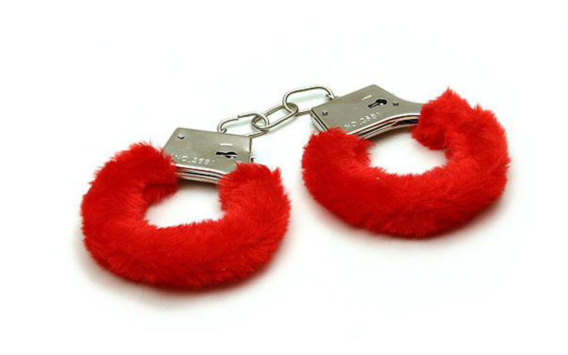 Plüsch Handschellen, Schwarz | geschenkparadies.ch