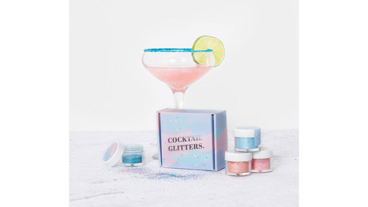 Paillettes à cocktail, Roses & bleus | Cadeaux24