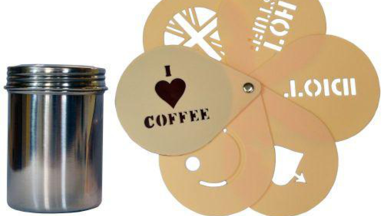 Kaffee Schablonen, Für den besonderen Kaffee | geschenkparadies.ch