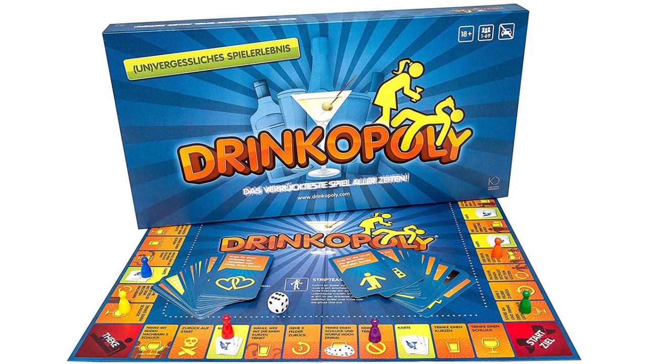 Drinkopoly, Monopoly als Trinkspiel | geschenkparadies.ch