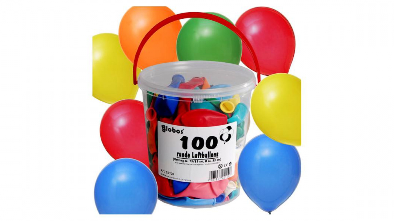 Ballons gonflables, 100 pièces | youpikids.ch
