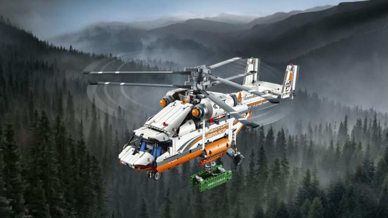 L'hélicoptère de transport, LEGO® Technic | youpikids.ch