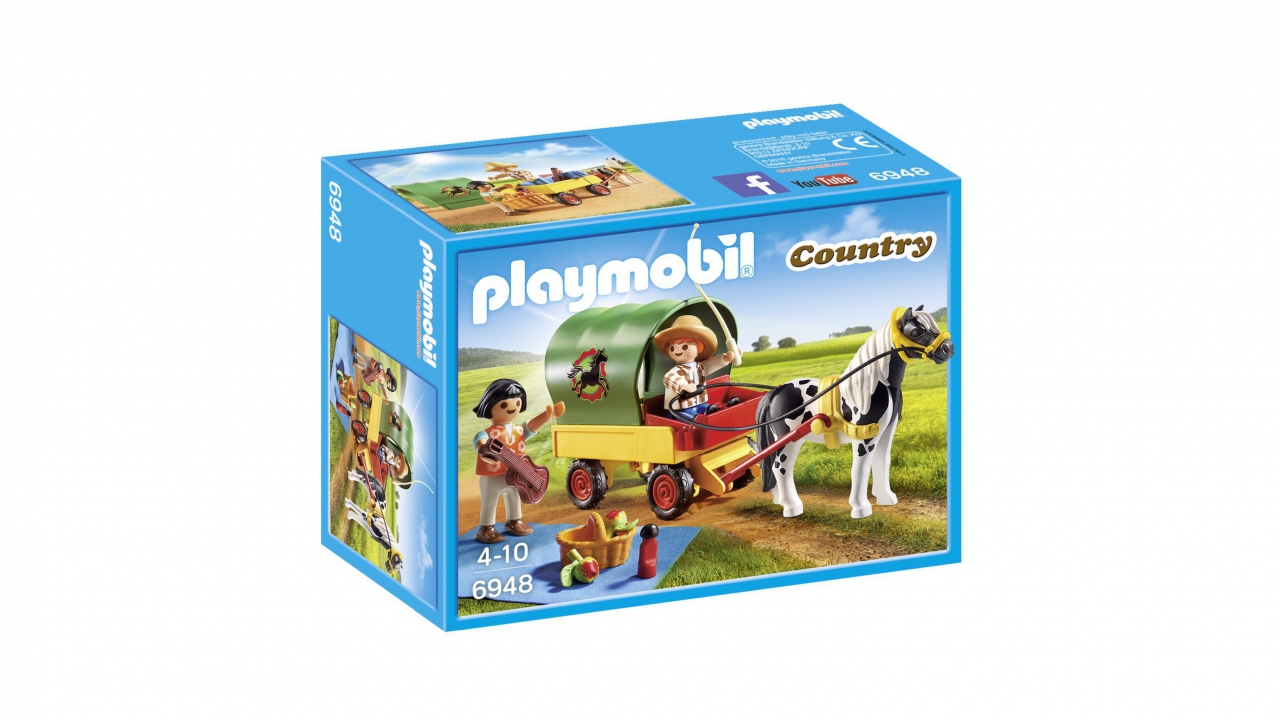 Ausflug mit Ponywagen - Playmobil® Playmobil Bauernhof Playmobil à la ...