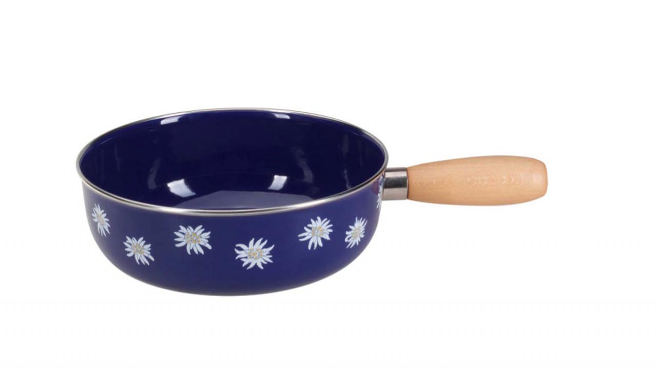 Caquelon fondue au fromage - Ø 22 cm, utilisable sur plaque à induction