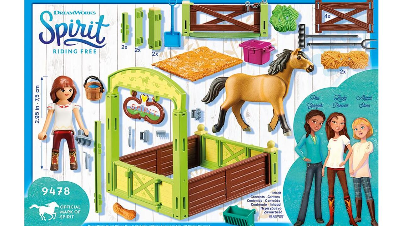 Box à cheval Spirit, Playmobil® Playmobil Spirit - R... | youpikids.ch
