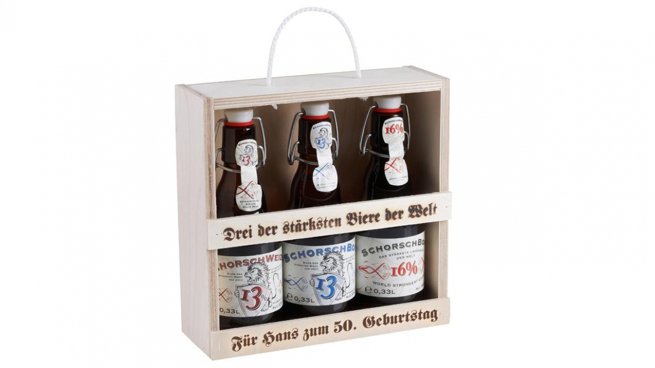 Bier Set, personalisierbar | geschenkparadies.ch
