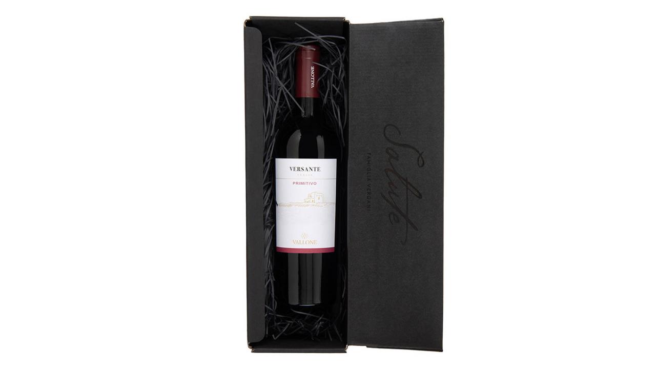 Rotwein Primitivo Vallone Versante, in edler ... | geschenkparadies.ch
