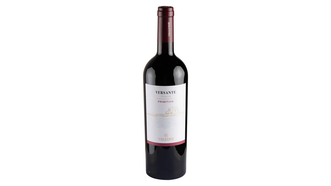Rotwein Primitivo Vallone Versante, in edler ... | geschenkparadies.ch
