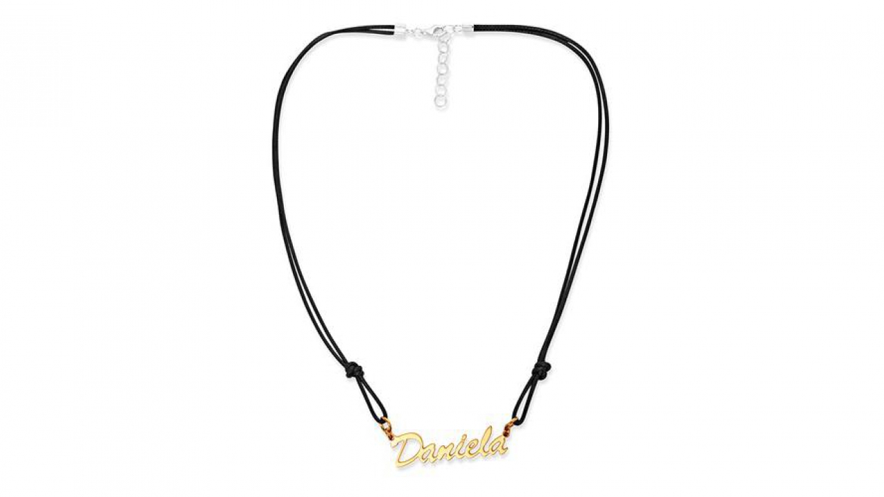 Namenskette Vero, Name frei wählbar | geschenkparadies.ch