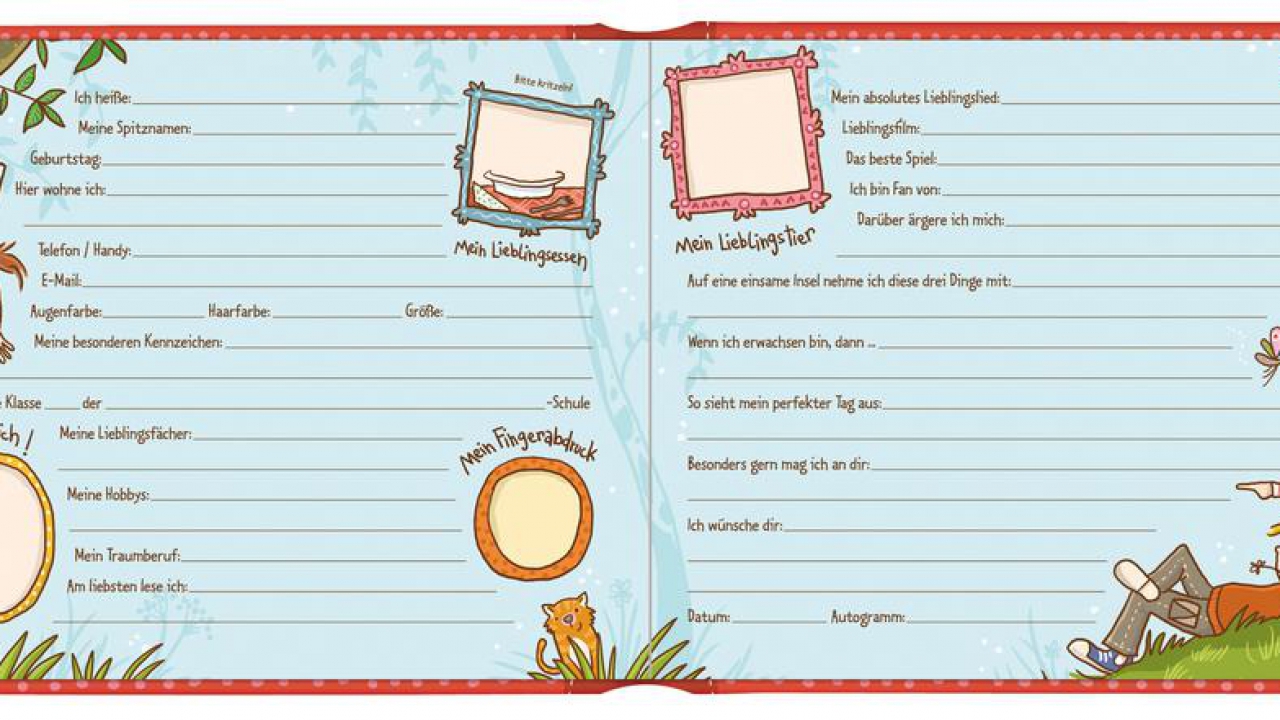 Freundebuch, Meine Freundinnen und Freunde | geschenkparadies.ch