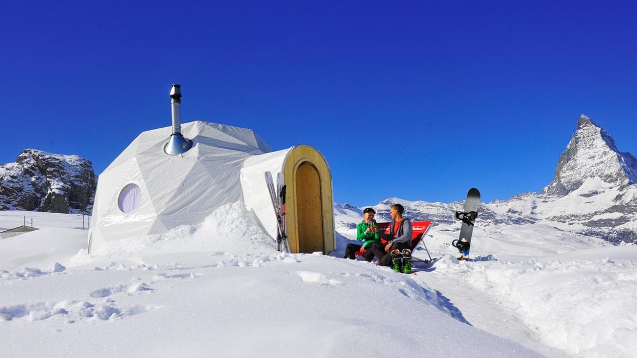 Hot-Iglu-Übernachtung - im beheizten Iglu-Zelt in Engelberg inkl ...