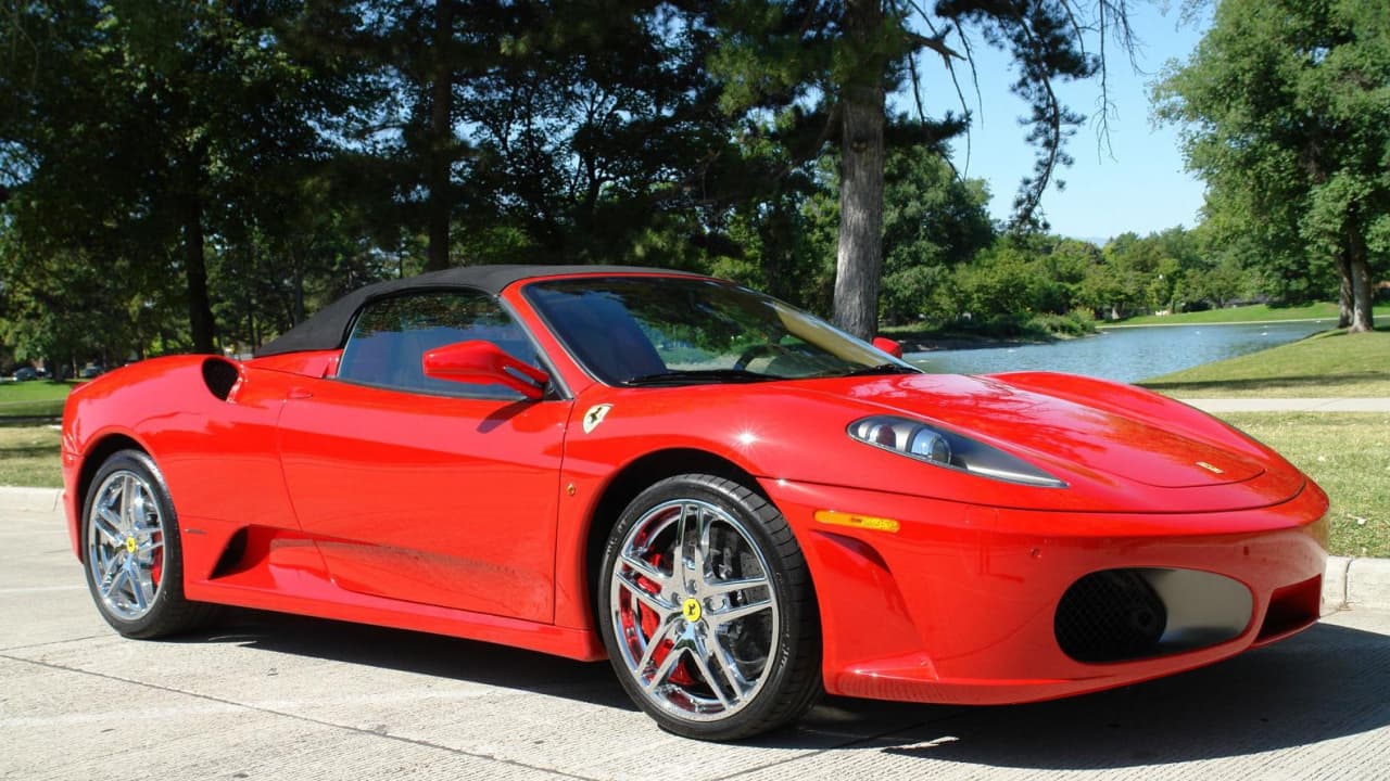 1h Ferrari f430 Cabrio mieten - Sportwagen selber fahren in Luzern