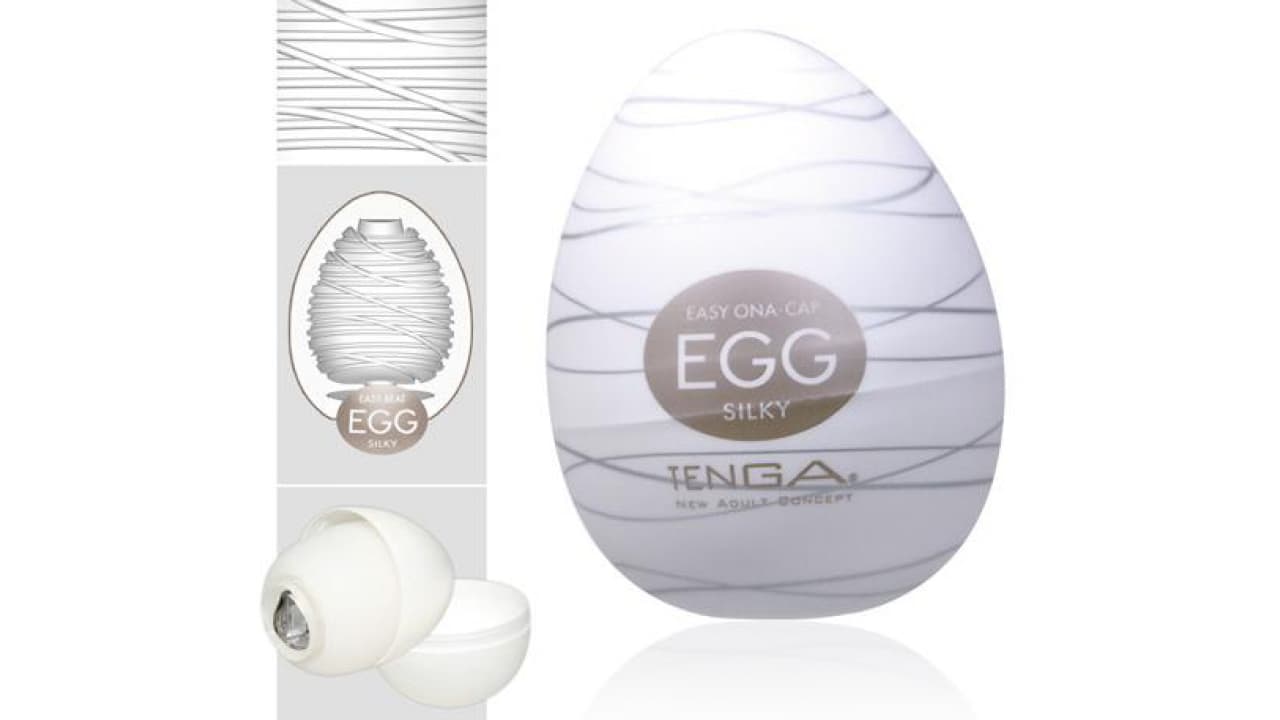Tenga Egg Silky - Masturbations-Ei für 1x