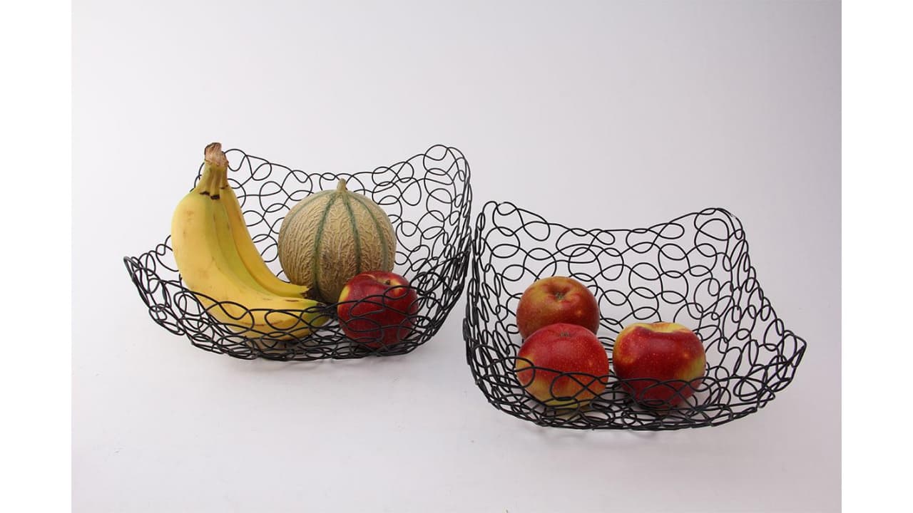 Früchtekorb Design - im 2er Set 2