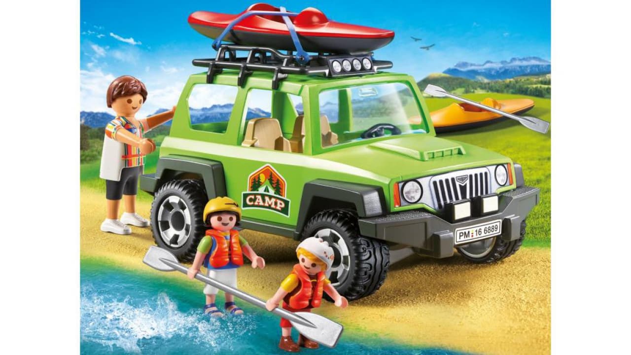 4x4 de randonnée avec kayaks - Playmobil® Playmobil Loisirs 6889 1