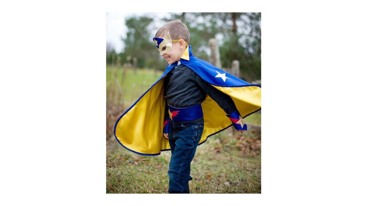 Kinderkostüm - Superheld Umhang 3