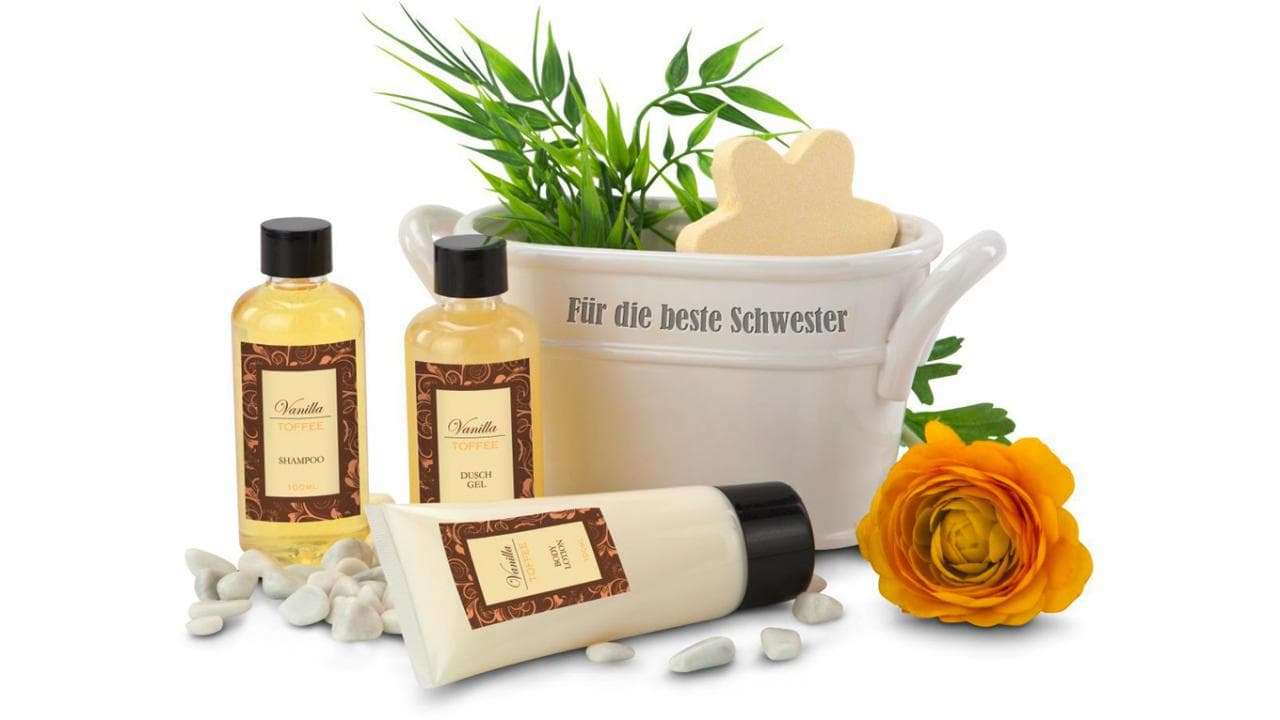 Wellness-Set Vanilla - Personalisierbar