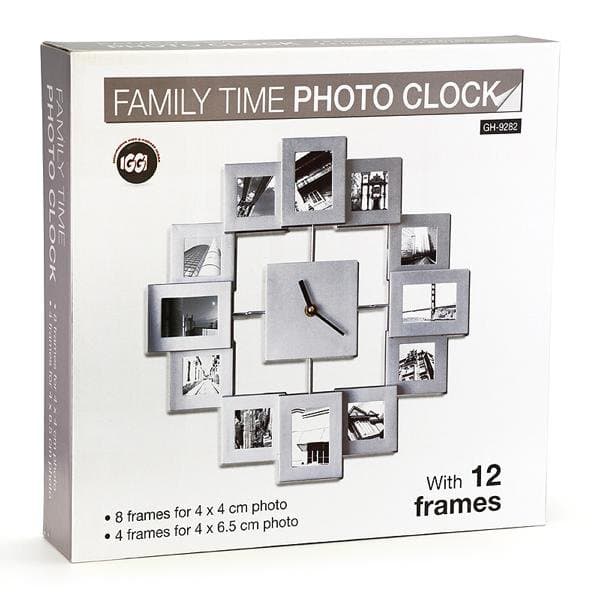 HORLOGE MURALE PHOTOS - pour 12 photos 2