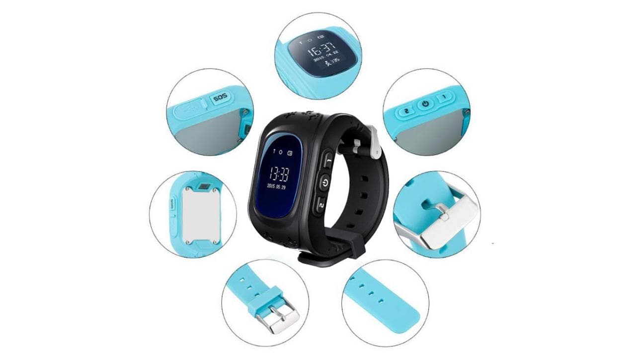 GPS Tracker noir - pour enfant 1