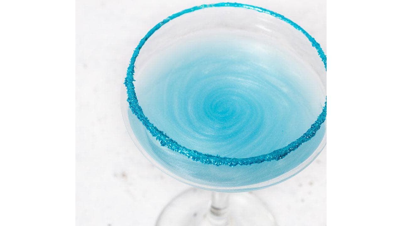 Paillettes à cocktail - Roses & bleus 2