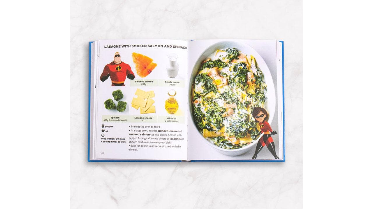Livre de cuisine Disney - 100 recettes à réaliser en famille 3