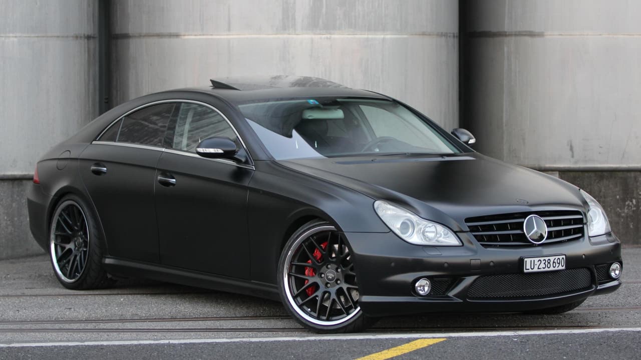 Mercedes CLS 55 AMG - für eine Stunde mieten