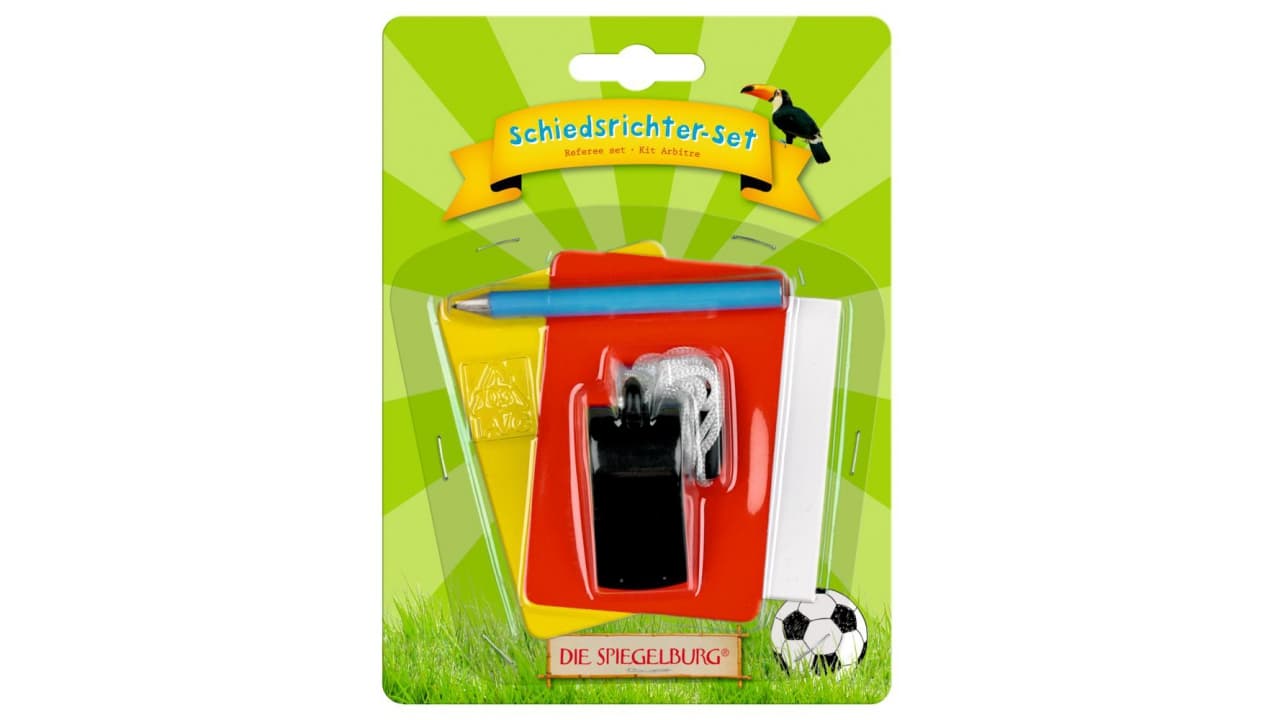 Schiedsrichter Set - für Fussball Fans Schiedsrichter Set - für Fussball Fans