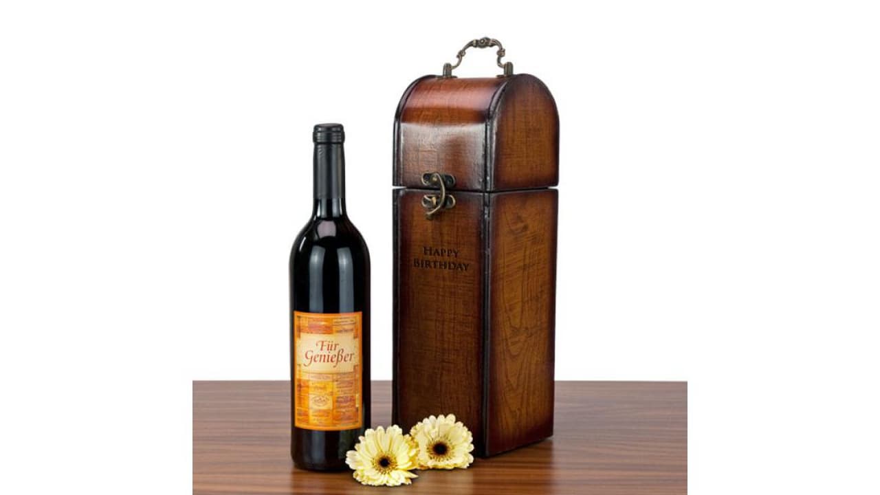 Coffret à vin - Personnalisable
