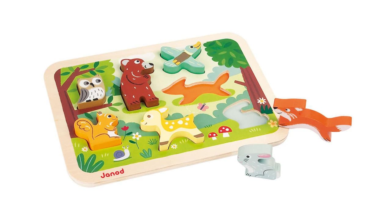 Puzzle - Wald, 7 Teile
