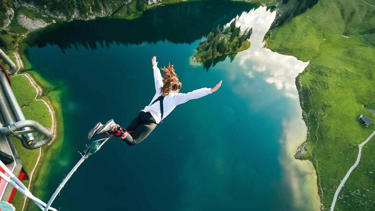 Bungee Jumping - am Stockhorn